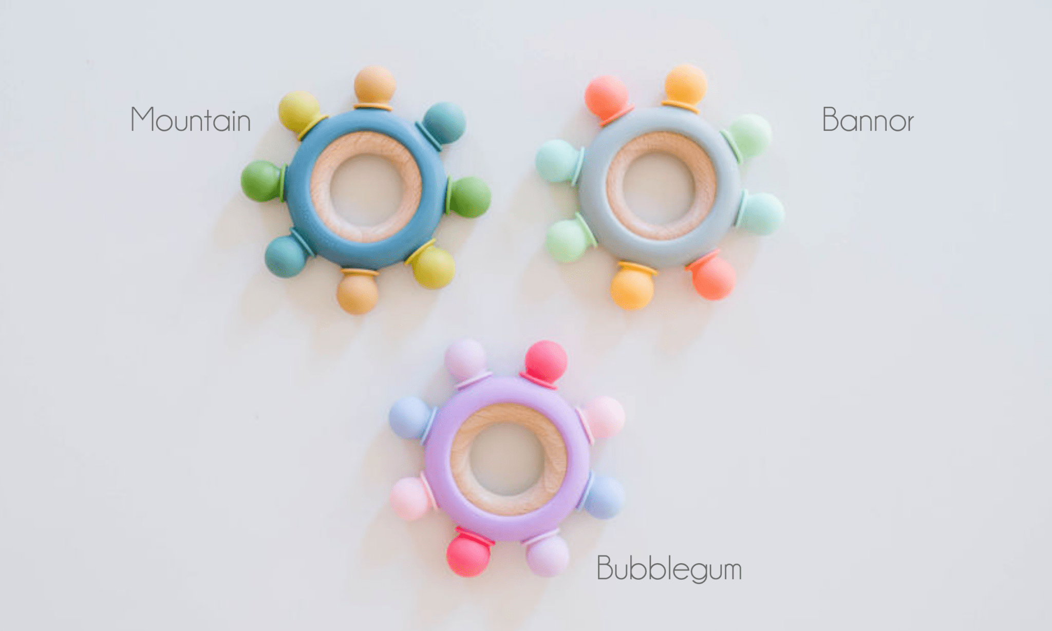 Teething toys and teethers by Bannor Toys