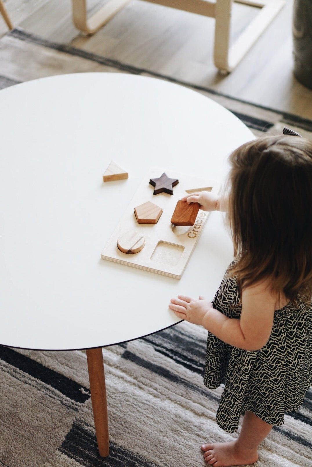Chunky Wooden Shape Puzzle by Bannor Toys