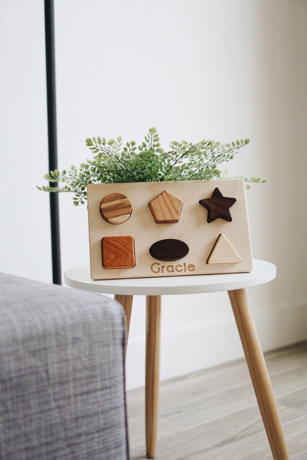 Chunky Wooden Shape Puzzle by Bannor Toys