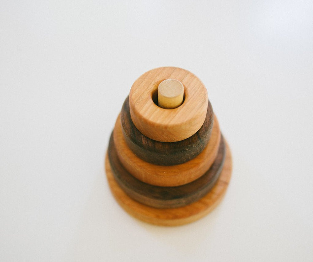 Wooden Circle Stacker by Bannor Toys