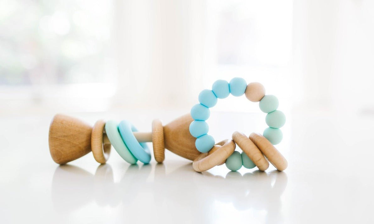 Classic Rattle + Teether Bundle Set by Bannor Toys