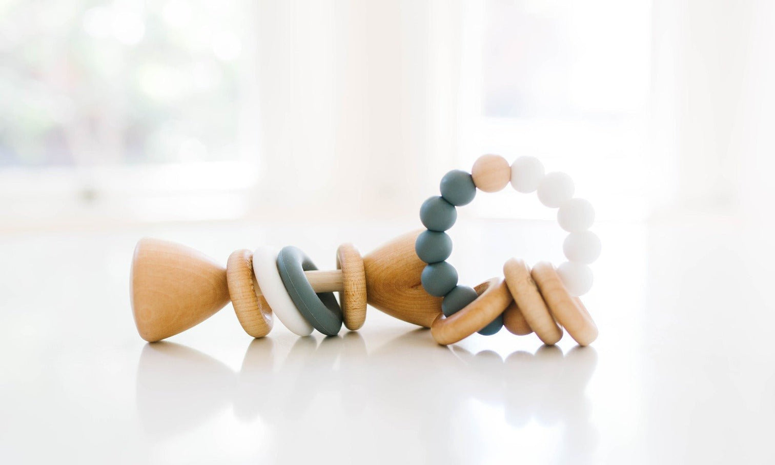 Classic Rattle + Teether Bundle Set by Bannor Toys