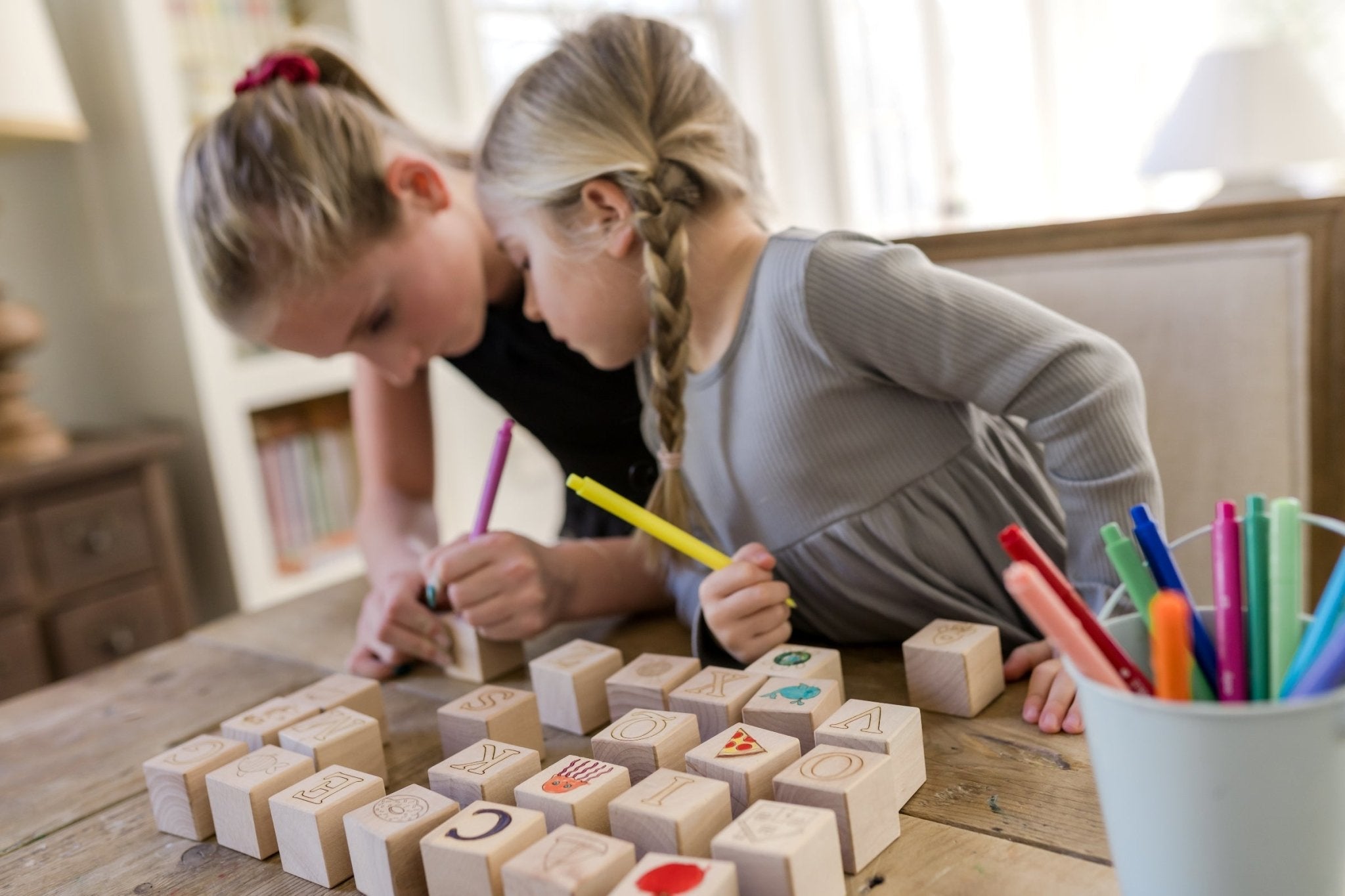 Maple ABC Blocks - Bannor Toys