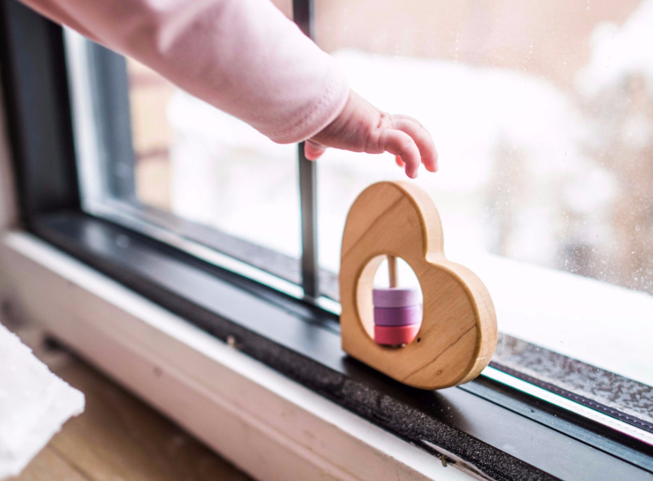 Heart Baby Rattle - Bannor Toys