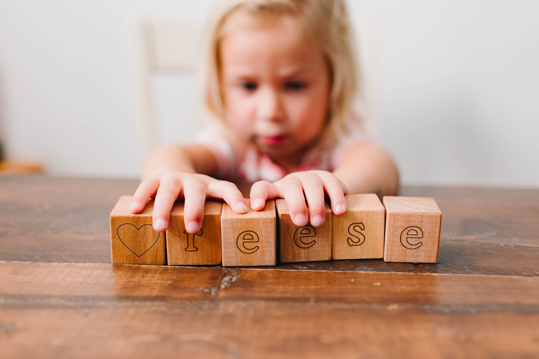 Wooden building blocks by Bannor Toys